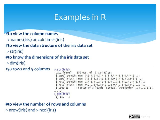 Data Types and Structures in R | PDF