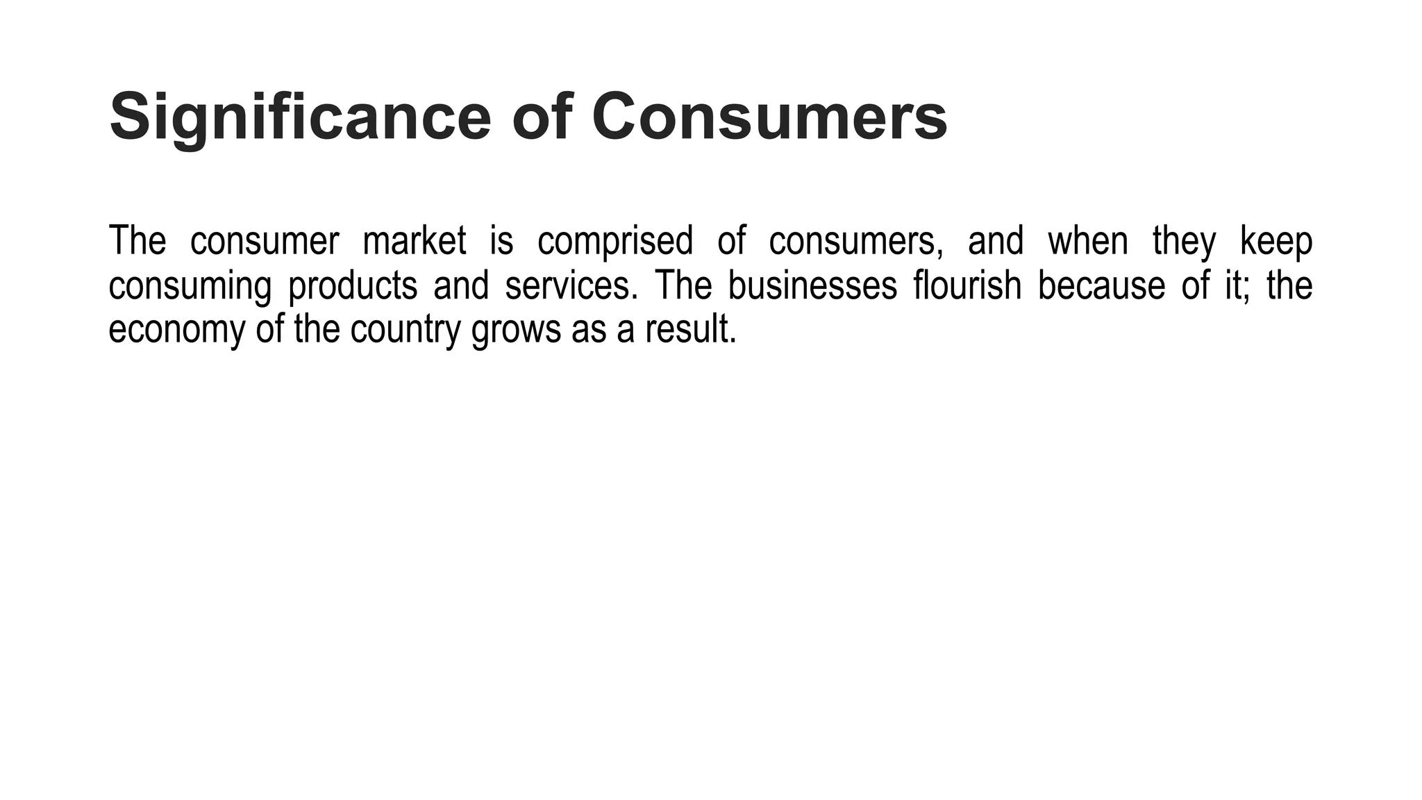 2. types of consumers markets | PPTX