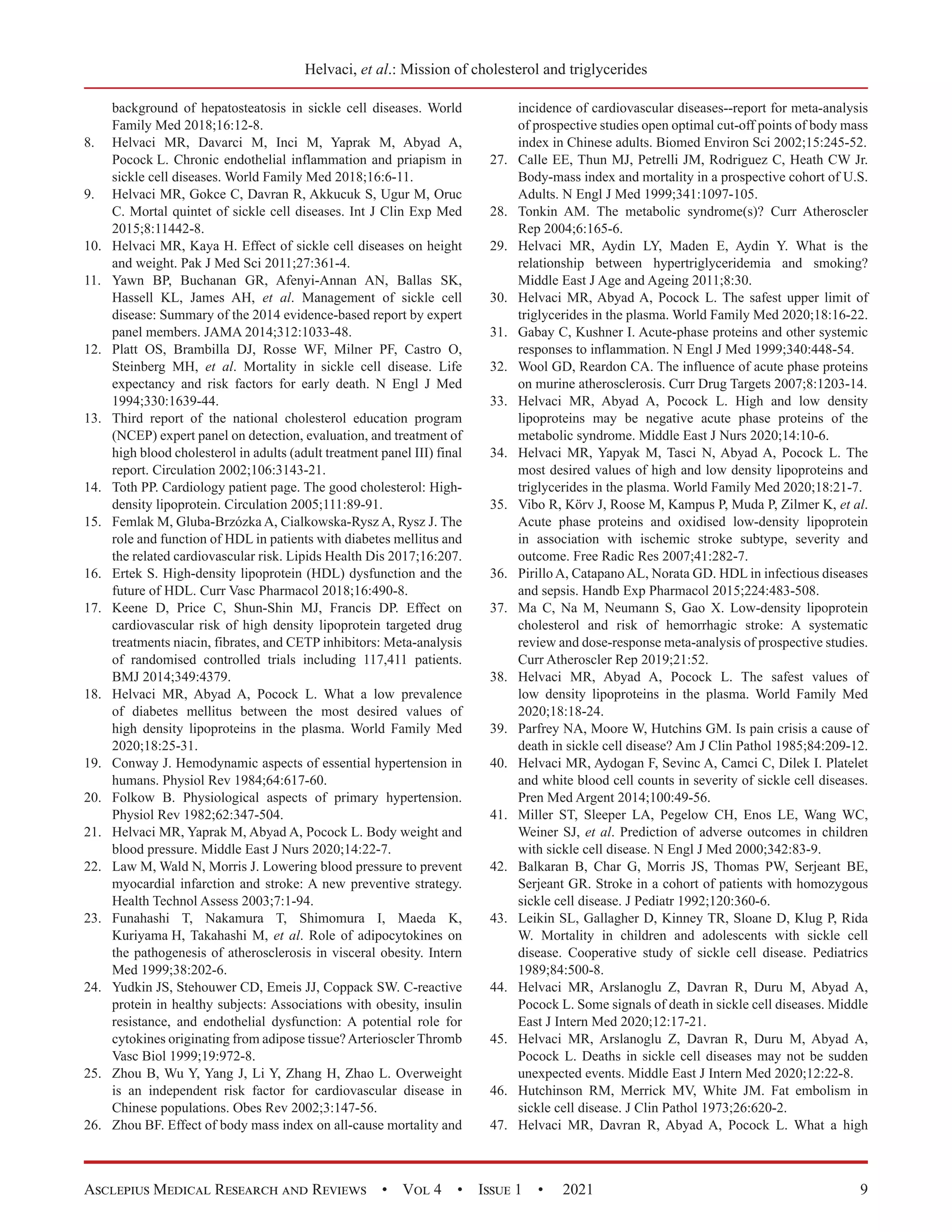 Cholesterol May be a Negative Whereas Triglycerides Positive Acute ...