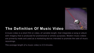 A2 Codes and Conventions of Music Video | PPTX