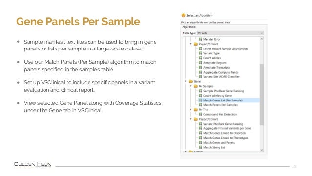 Integrating Custom Gene Panels for Variant Innovations | PPTX