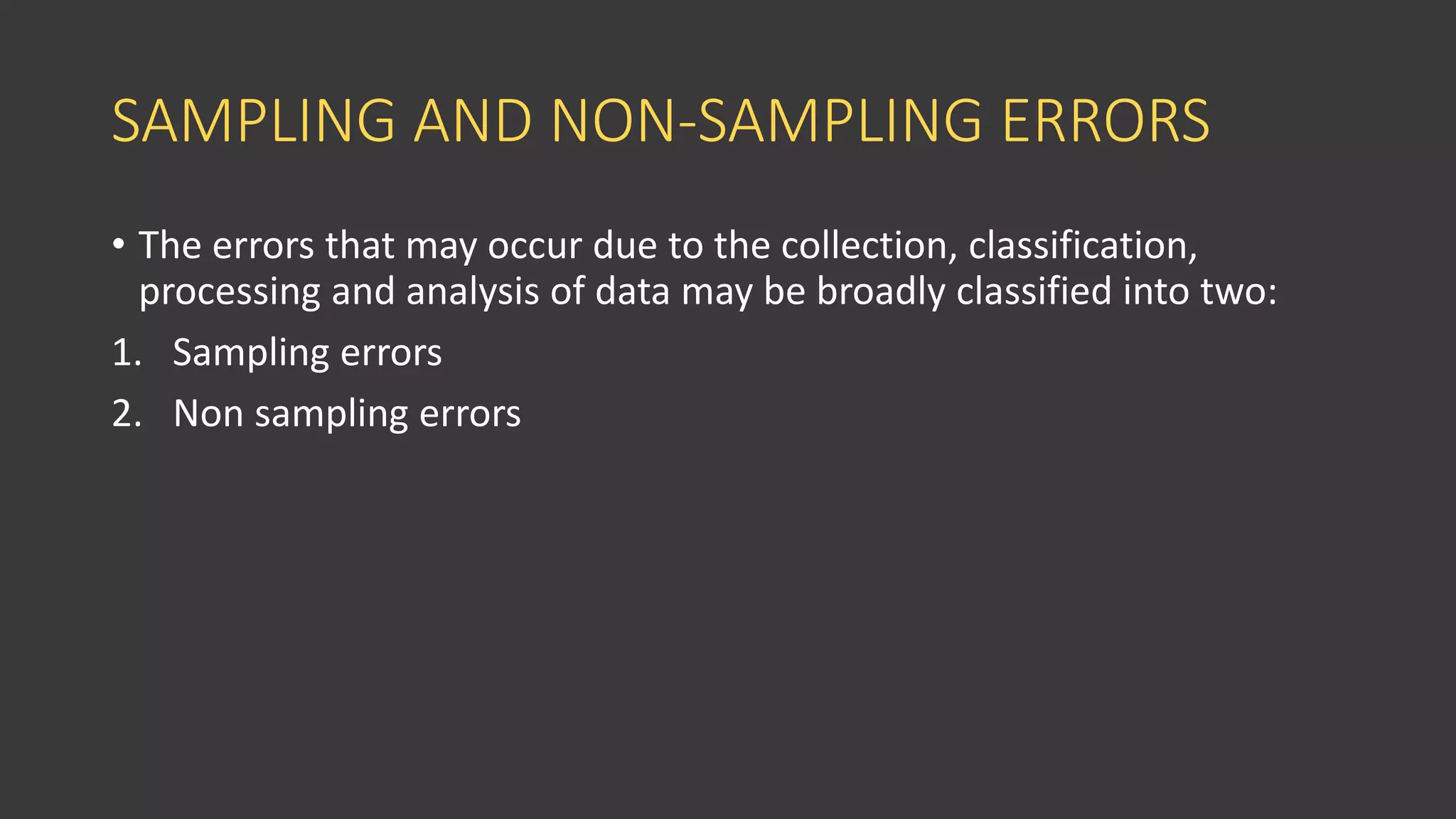 Methods of sampling Statistics | PPTX