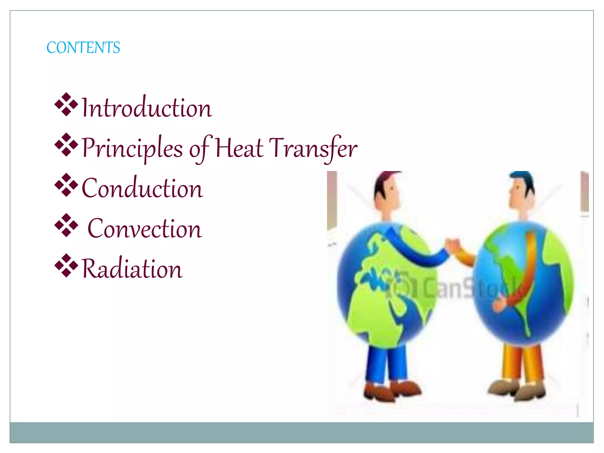 Principles of heat transfer | PPTX