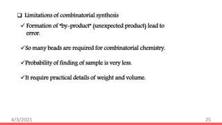 combinatorial chemistry | PPTX