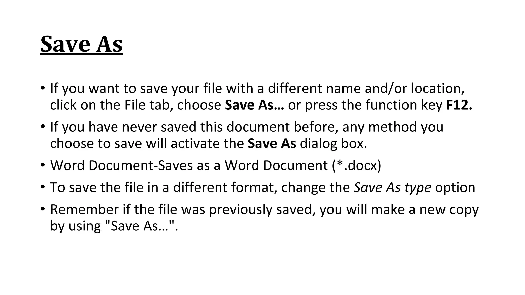 Ribbon components | PPTX