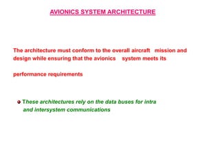 2. avionics architecture da cp | PPT