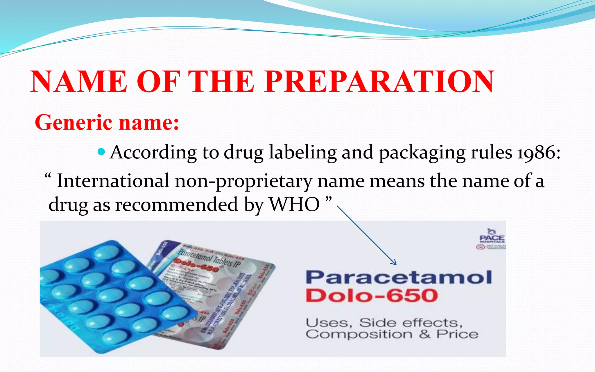 PHARMACEUTICAL LABELING OF DRUGS PRECTICAL CLASS | PPTX