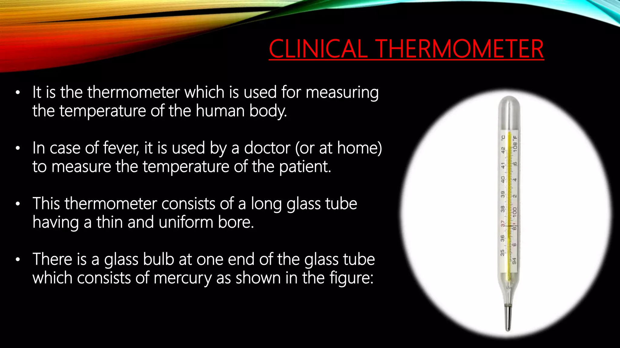 Clinical and Laboratory Thermometer - Class 7 | PPTX