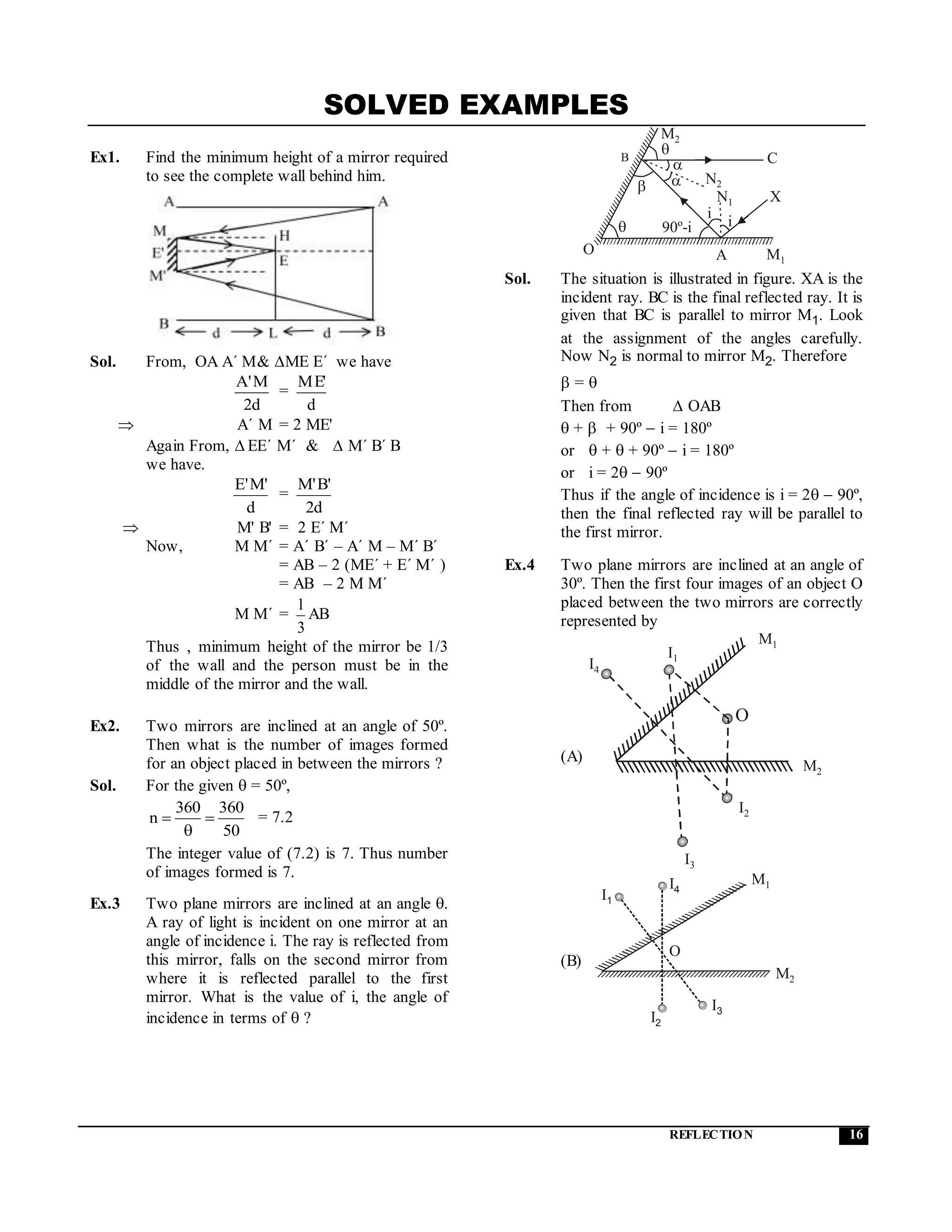 2. reflection (solved example + exercise) | DOC