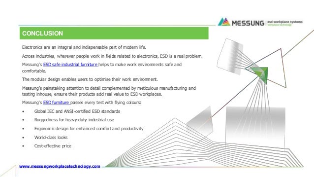 OPTIMISE YOUR ESD WORKPLACE WITH MESSUNG | PPTX