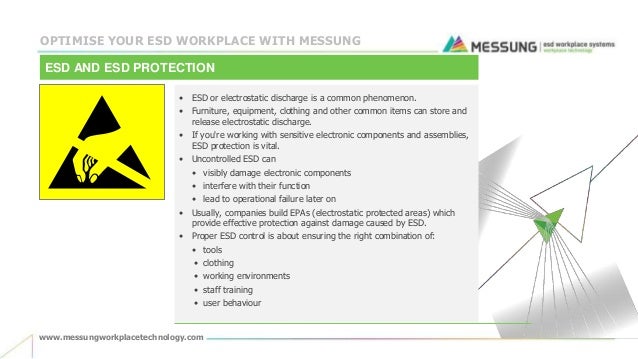 OPTIMISE YOUR ESD WORKPLACE WITH MESSUNG | PPTX
