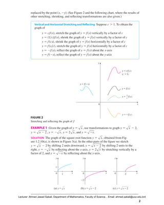 2.3 new functions from old functions | PDF