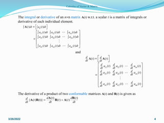 2.5 Calculus of Vector & Matrix_2022.ppsx