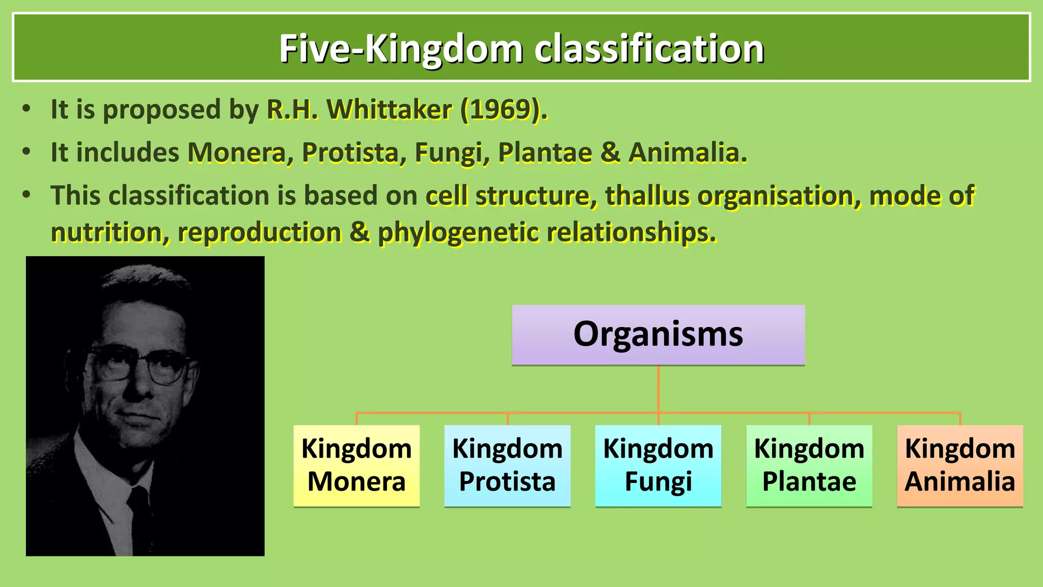 Biological classification by BNP | PPT
