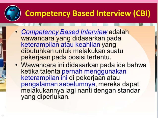 Memahami Competency Based Interview (CBI) & Behavioral Based Interview ...
