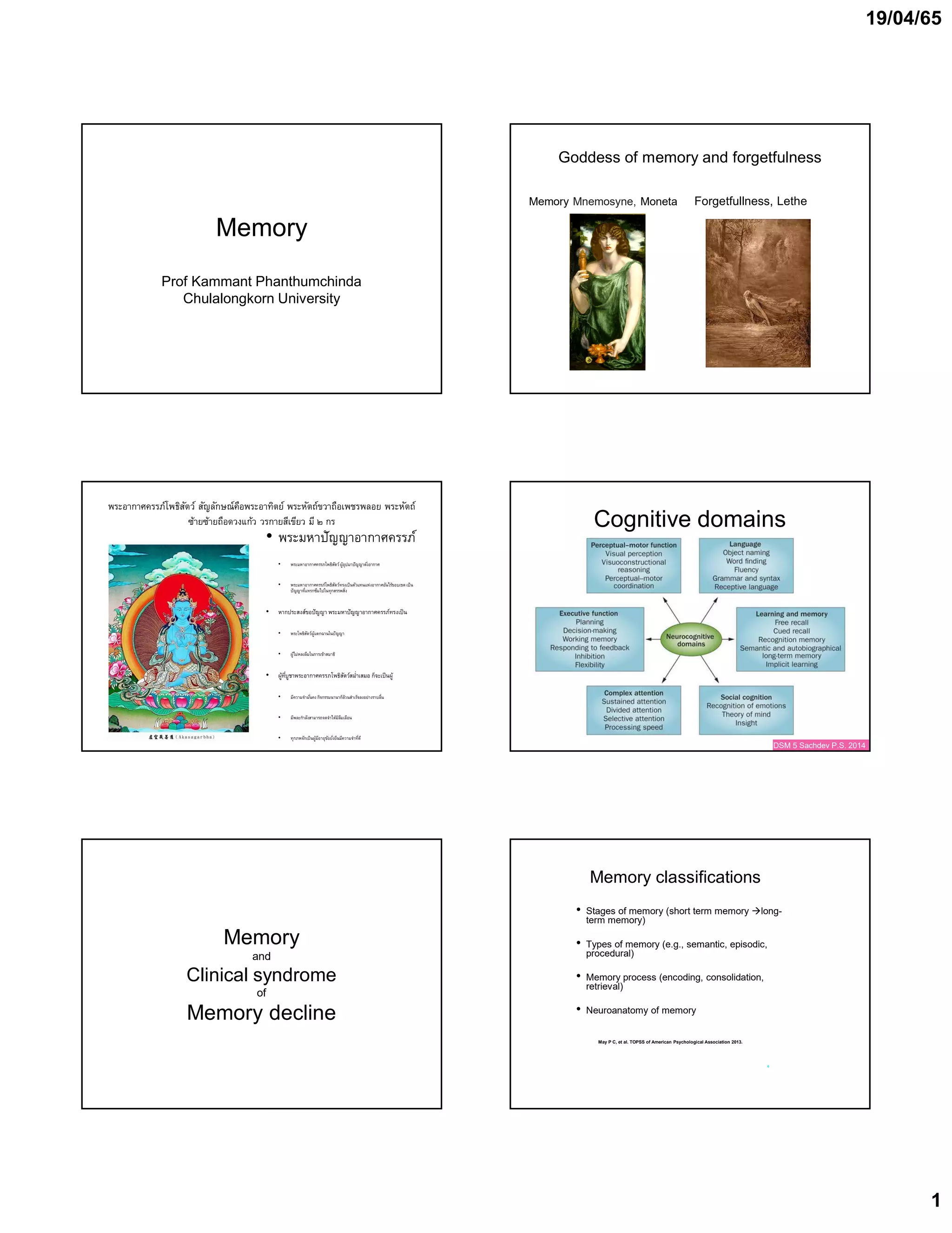 2. Easy Memory Test for Non-neurologists-Cases Study 2022 (ศ.กิตติคุณ ...
