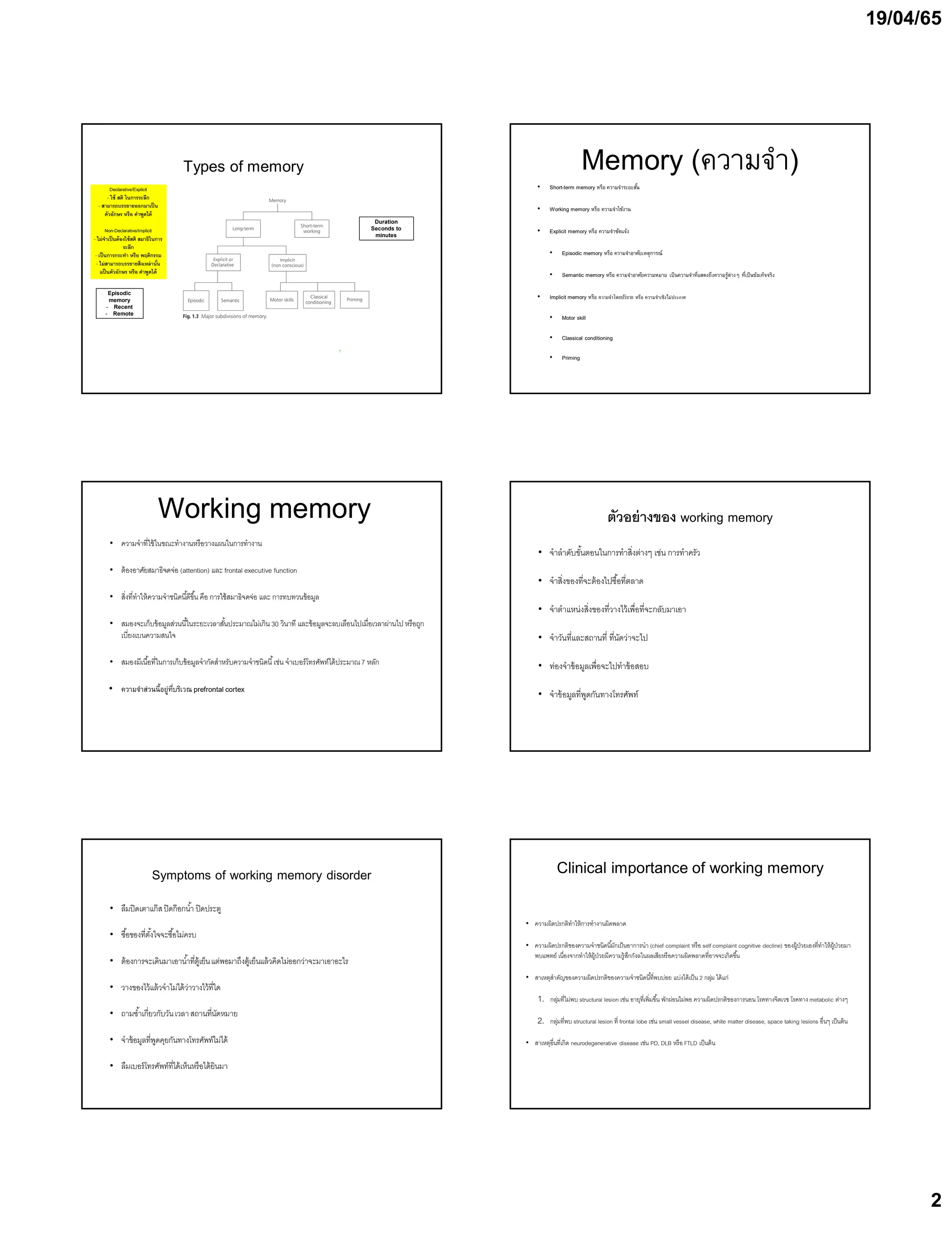 2. Easy Memory Test for Non-neurologists-Cases Study 2022 (ศ.กิตติคุณ ...