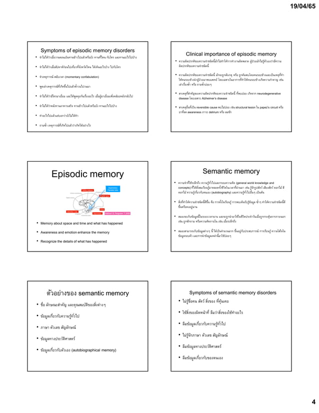 2. Easy Memory Test for Non-neurologists-Cases Study 2022 (ศ.กิตติคุณ ...
