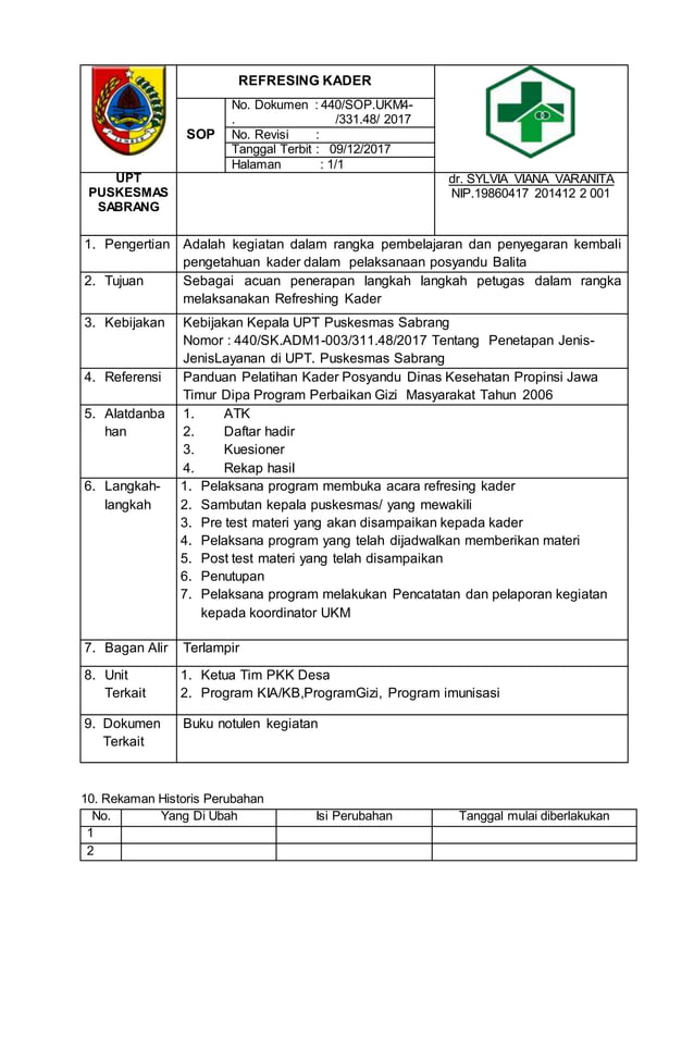 2.SOP REFRESING KADER.docx