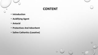 gastrointestinal agent pptx | PPT