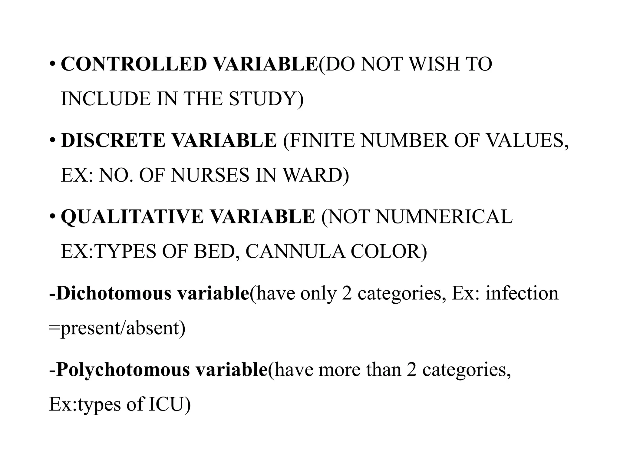 RESEARCH VARIABLES | PDF