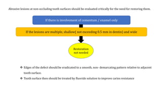 NON CARIOUS LESIONS | PPTX