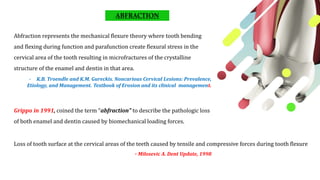 NON CARIOUS LESIONS | PPTX