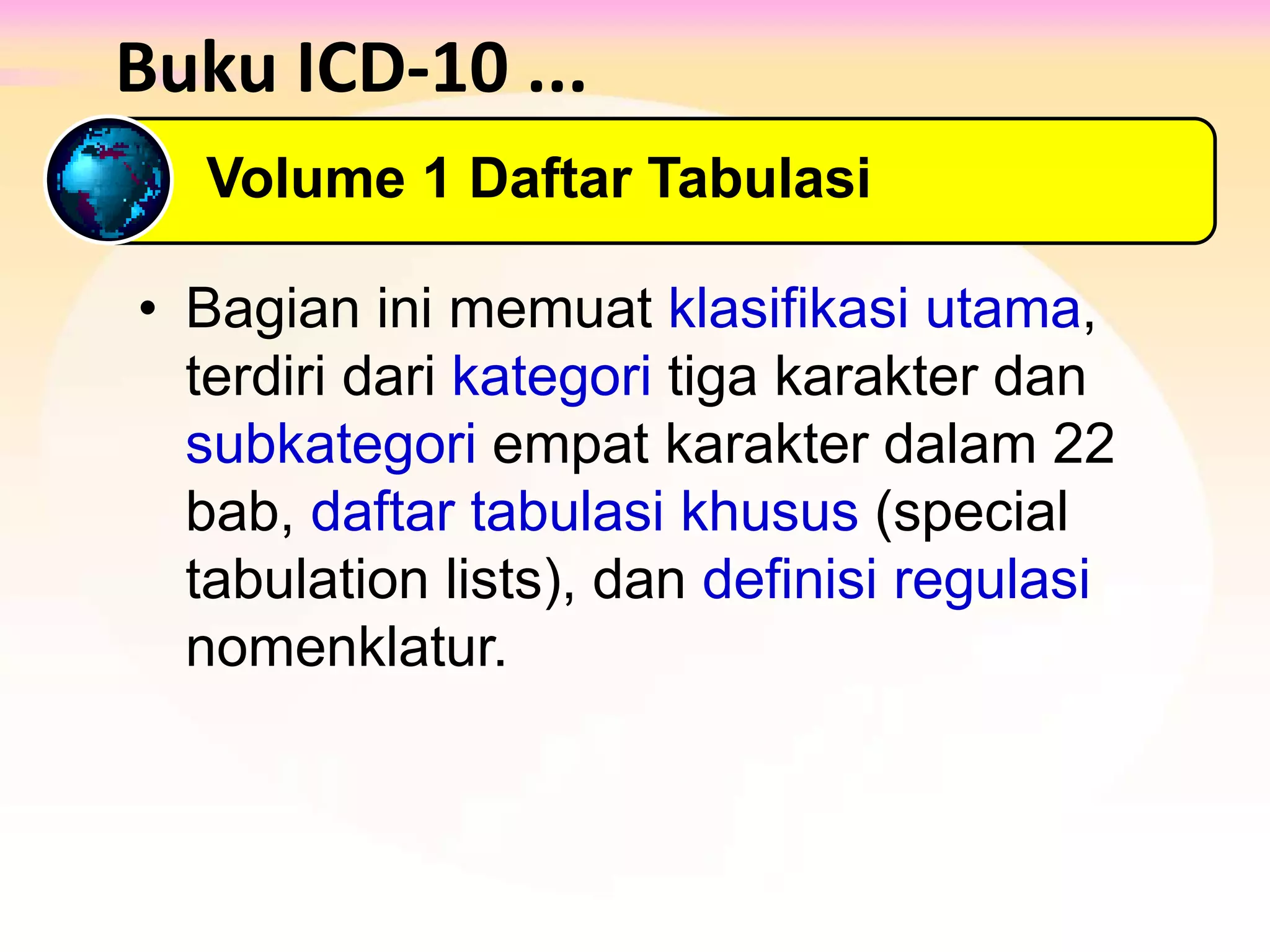 Teknis Koding ICD 10 & Diagnosis_ Training/BimTek "SISTEM CASEMIX" | PPTX