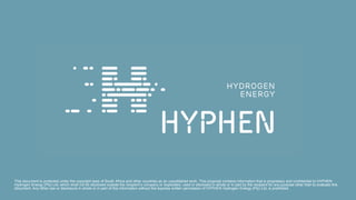 HYPHEN: First gigawatt-scale green ammonia project in Namibia - Marco ...