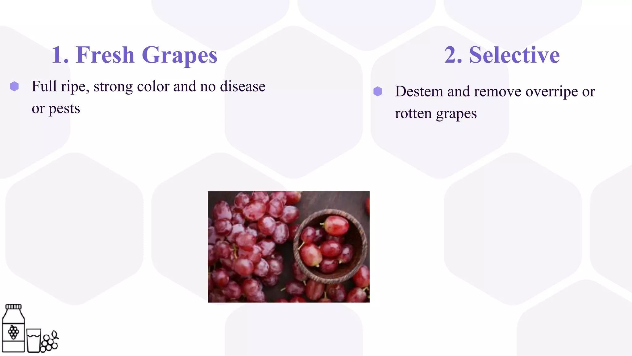 Grape juice processing | PPTX | Gardening | Home & Garden