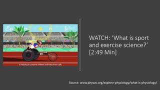 Exercise Physiology Part 2 of 3 Understanding it's Impact on your ...