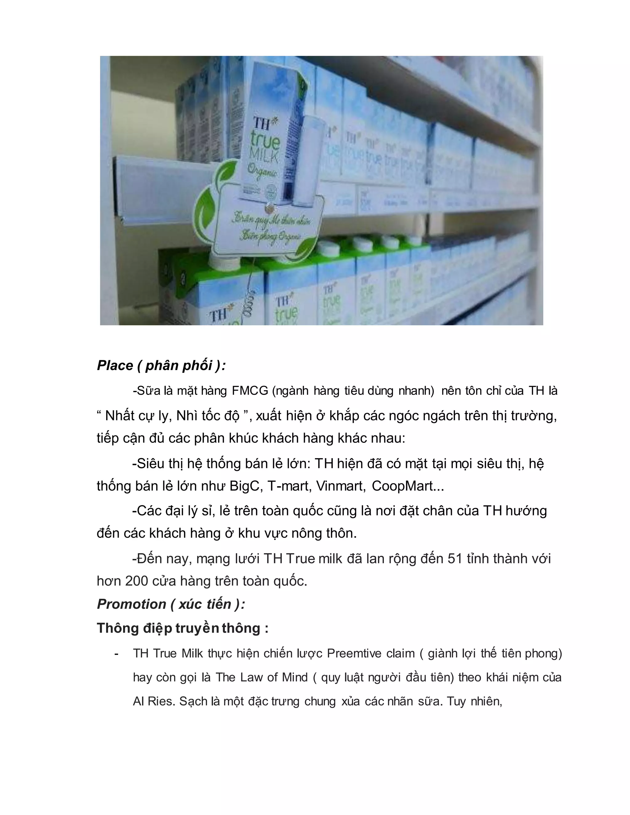 Tiểu luận marketing tại TH TRUEMILK -NHẬN BÀI MIỄN PHÍ ZALO: 0777.149.703