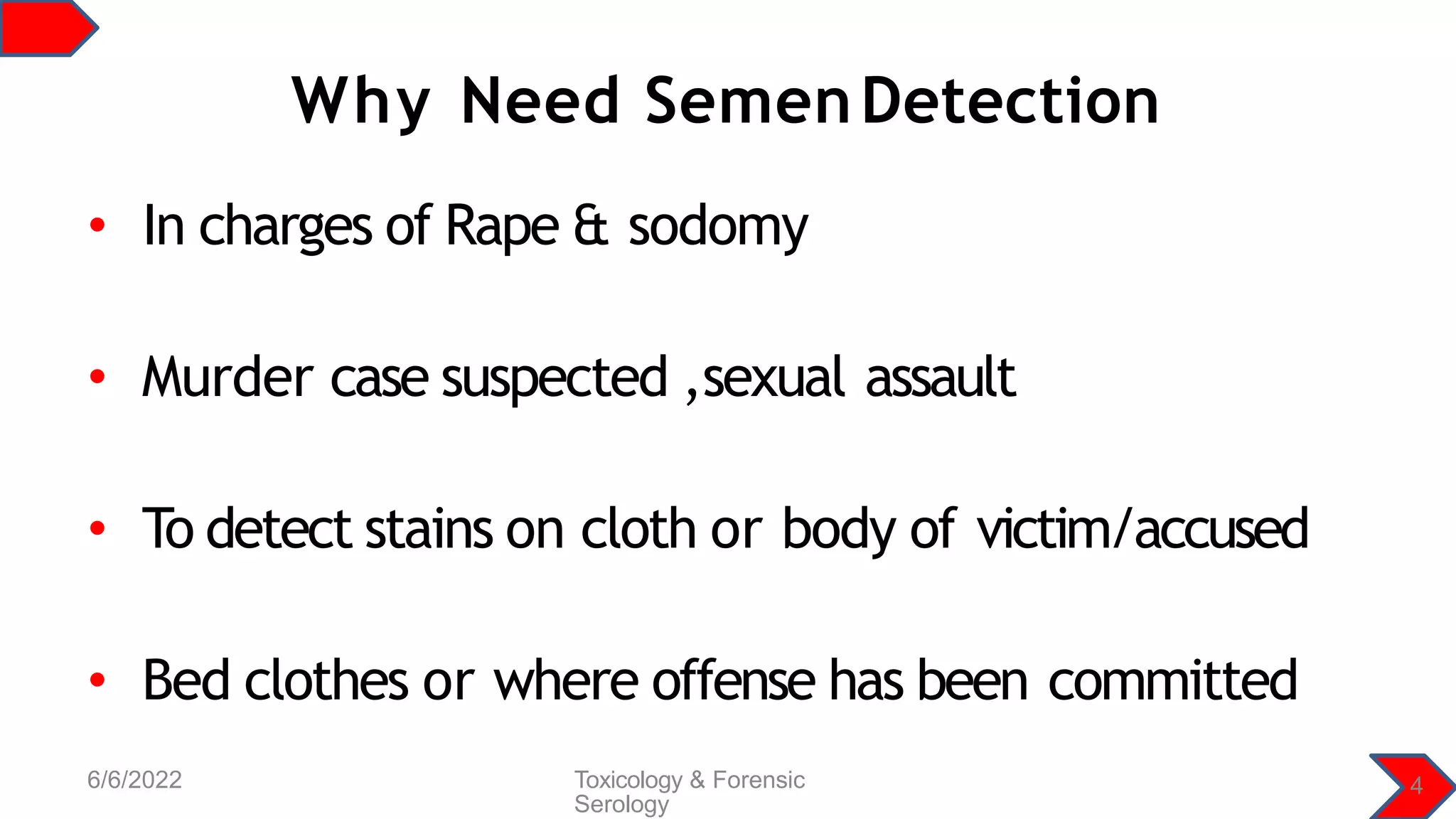 Forensic detection of seminal stains.pptx
