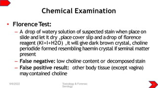 Forensic detection of seminal stains.pptx