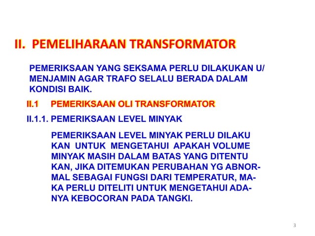 2. PEMELIHARAAN TRANSFORMATOR.pptx