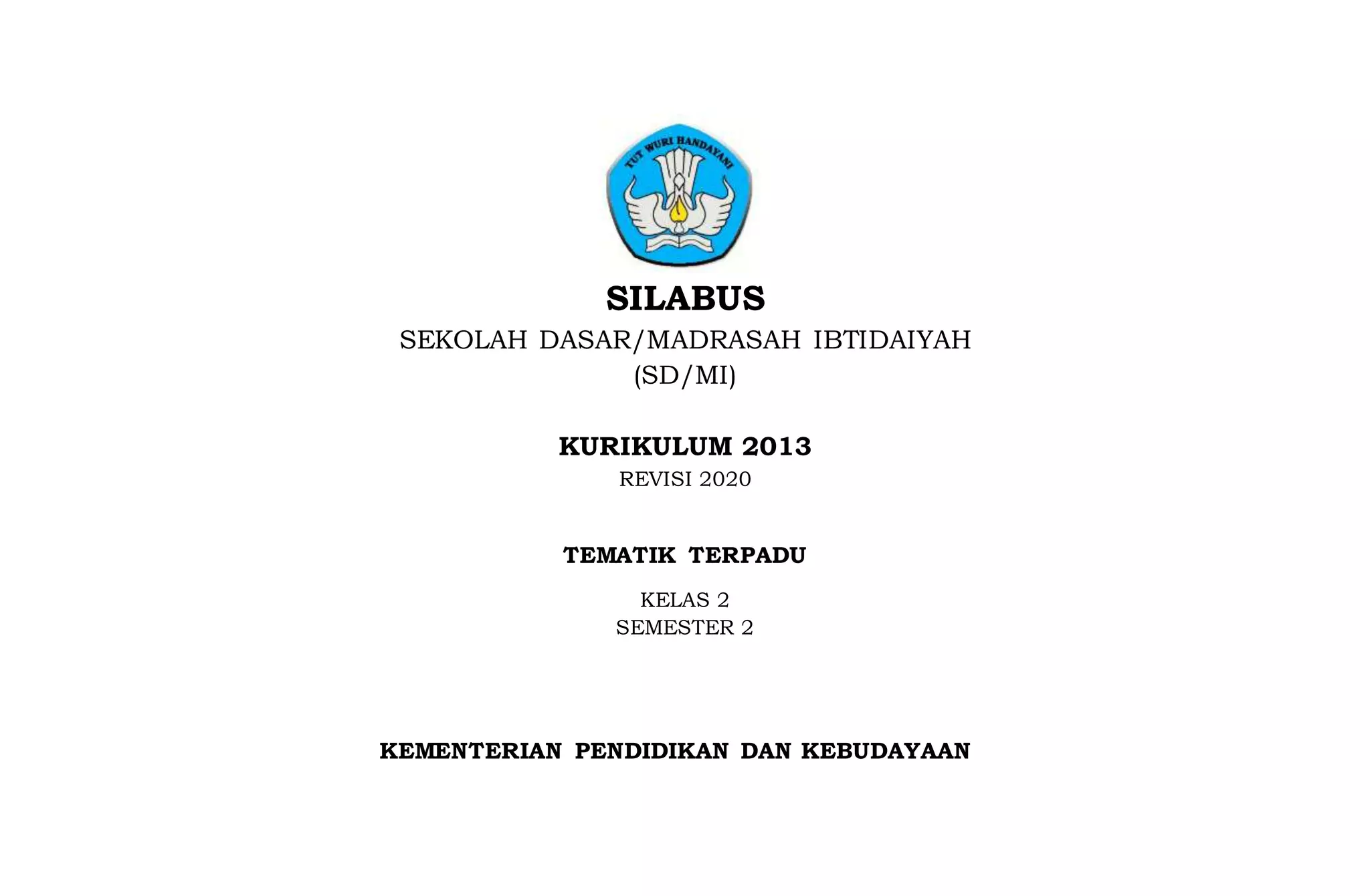 2.1 Silabus Kelas 2 Tema 7 - 9 Komponen.docx