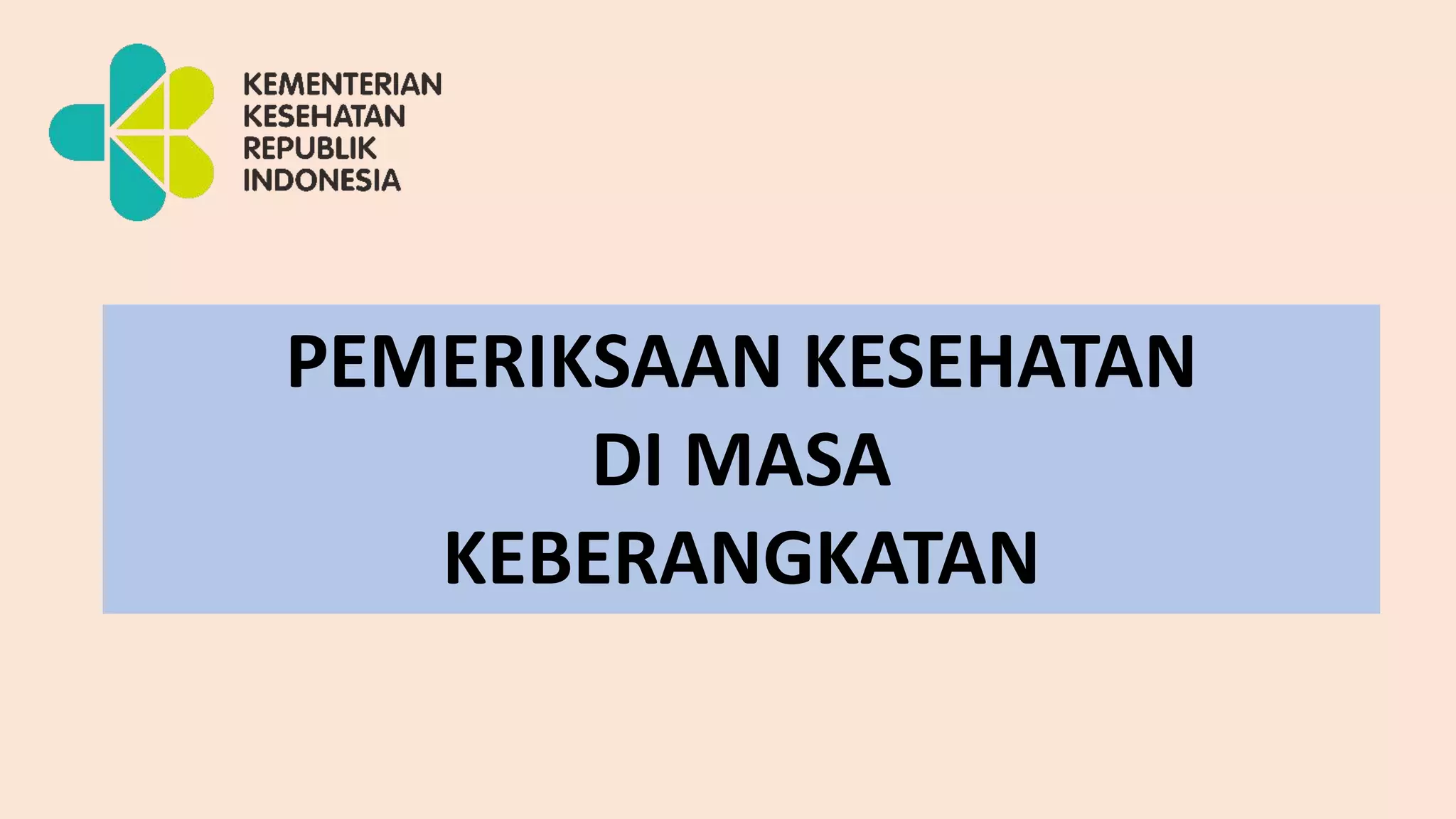 2. Materi Edukasi Pemeriksaan Kesehatan, KKJH dan Aktivitas Fisik dan ...