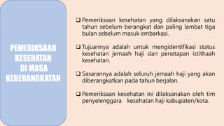 2. Materi Edukasi Pemeriksaan Kesehatan, KKJH dan Aktivitas Fisik dan ...