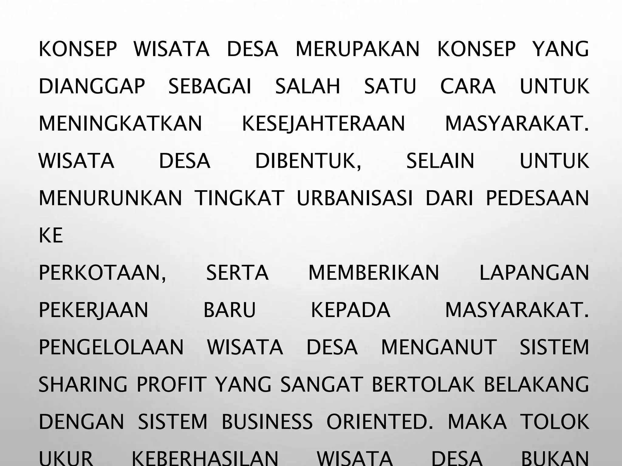 2. Pengembangan Wisata Desa.ppt