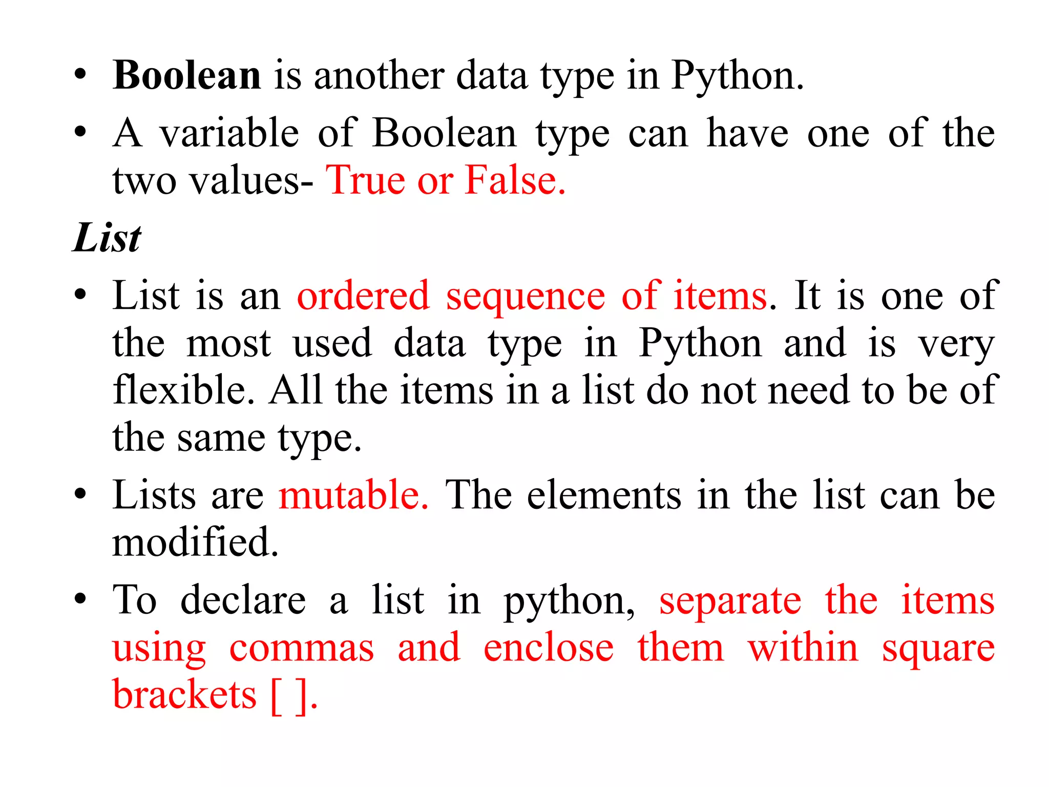 2. Values and Data types in Python.pptx