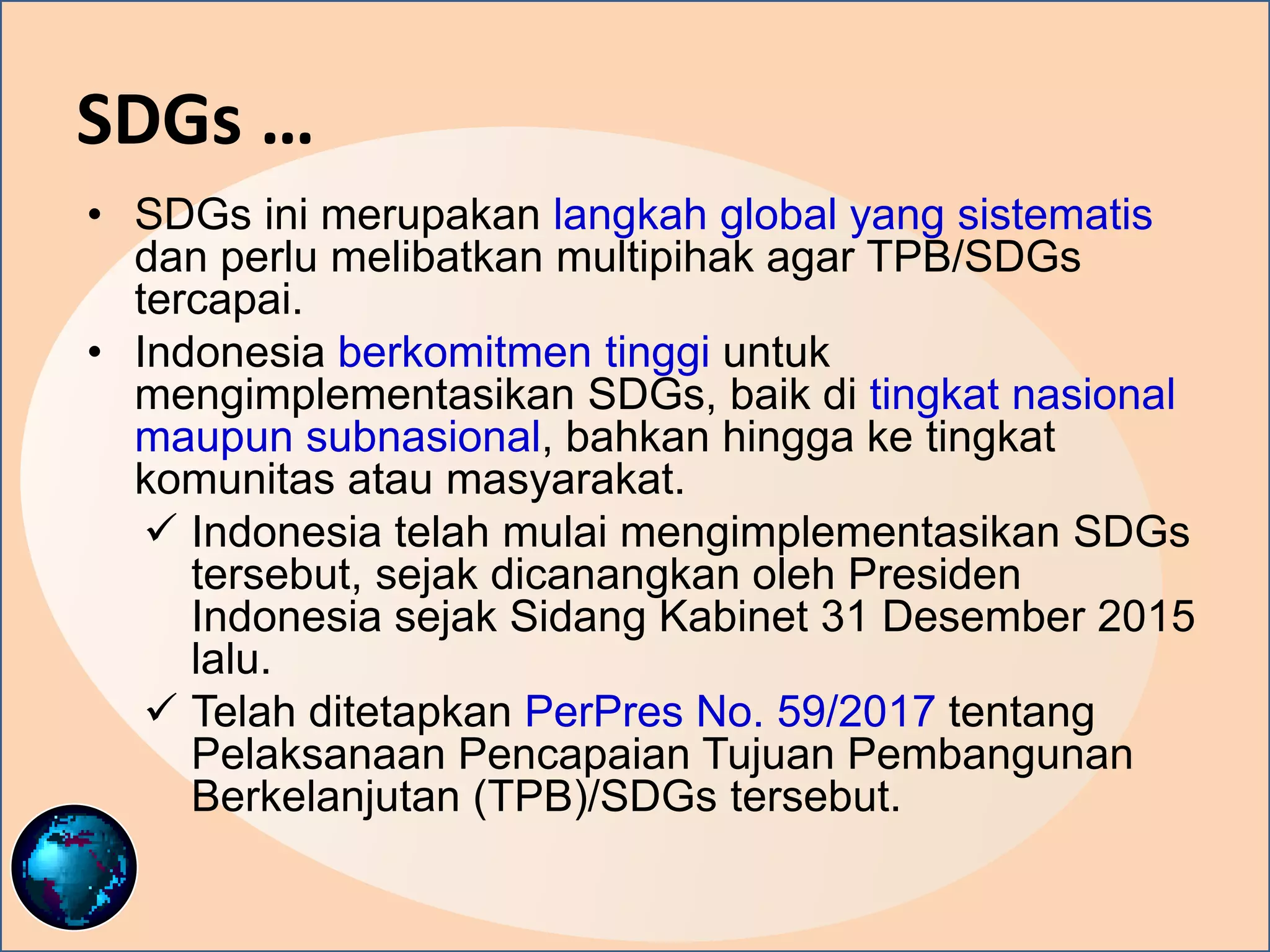 Pengelolaan CSR (TJSL) BUMN terkait Pembangunan Berkelanjutan (SDGS/TPB ...