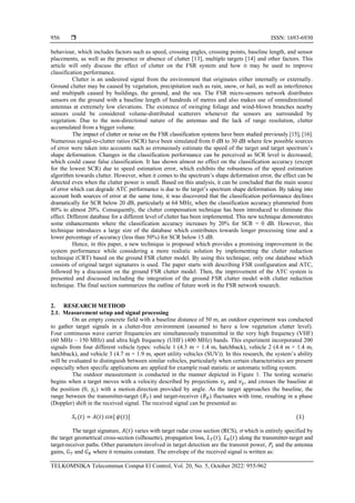 Clutter reduction technique based on clutter model for automatic target classification in ...