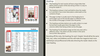 Codes & Conventions of Lifestyle Magazines | PPTX