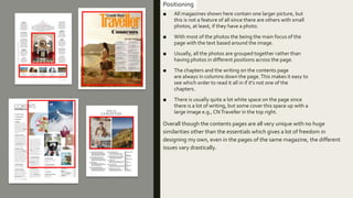 Codes & Conventions of Lifestyle Magazines | PPTX