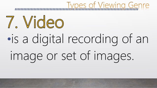 2. GENRES OF VIEWING MATERIALS.pptx