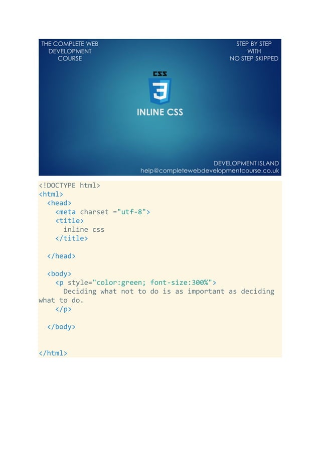 2 Css Chapter Roadmap And Full Source Codepdf Web Design And Html
