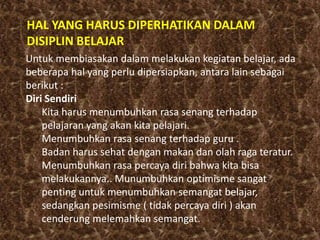 disiplin | PPTX
