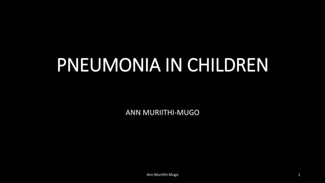 2. PNEUMONIA IN CHILDREN.ppt