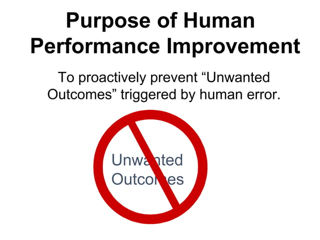 Addressing the Human Side of Safety | PPT