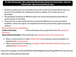 2.3 bio elctrodes.pptx | Chemistry | Science